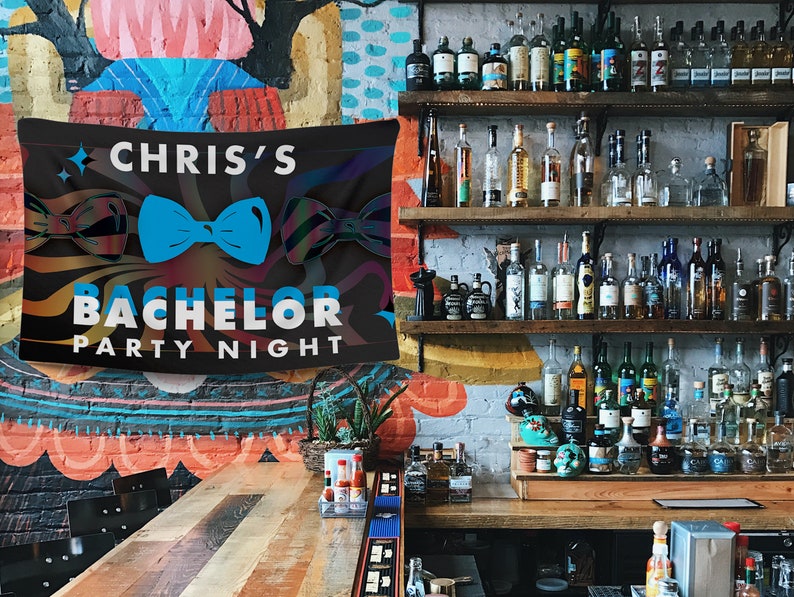 Flag Bachelor Party Custom Made Personalized Flag Individual Design ...