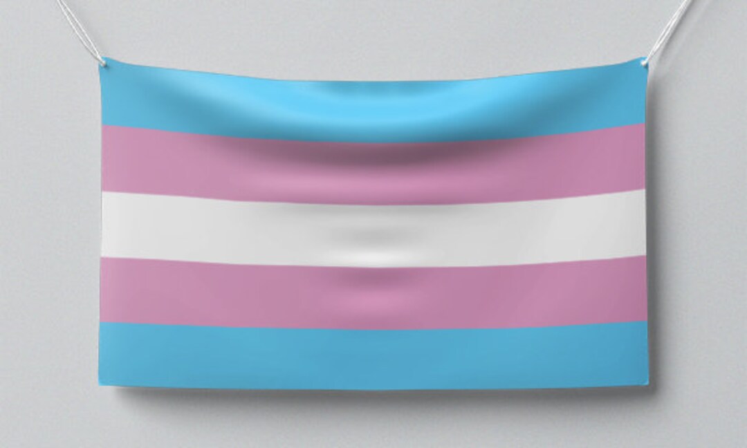 Flag Transgender | Custom Made Personalized Flag | Individual Design ...