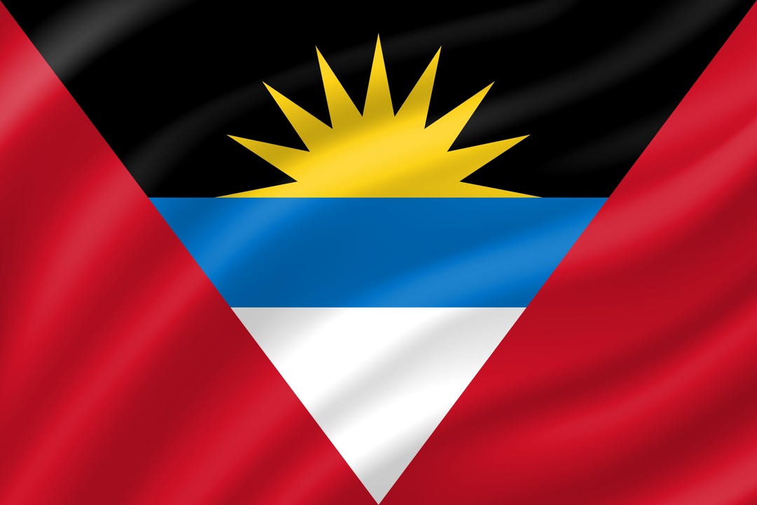 Flag Antigua and Barbuda National Flag Custom Made Personalized Flag ...