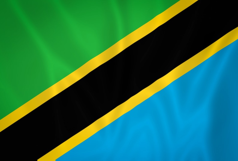 Flag Tanzania | Custom Made Personalized Flag | Individual Design ...