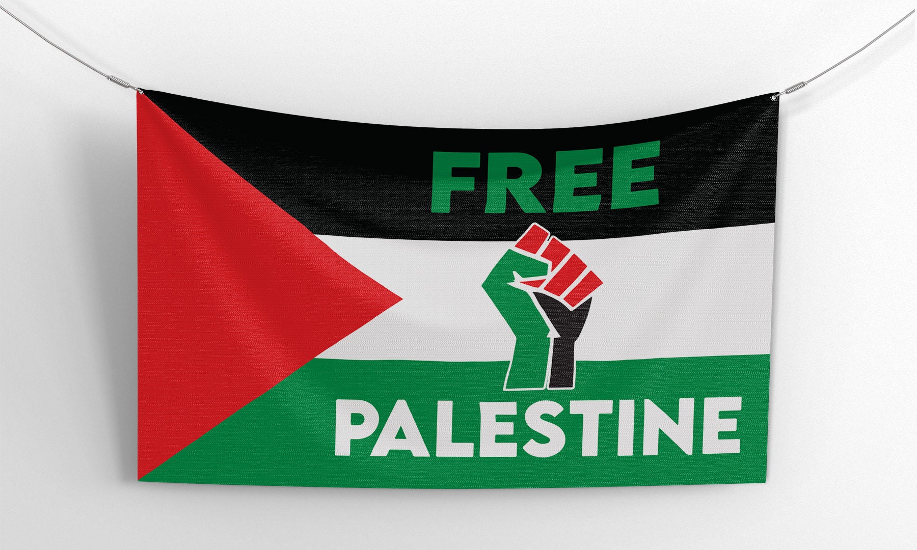 Free Palestine Flag Custom Made Personalized Flag Individual Design ...