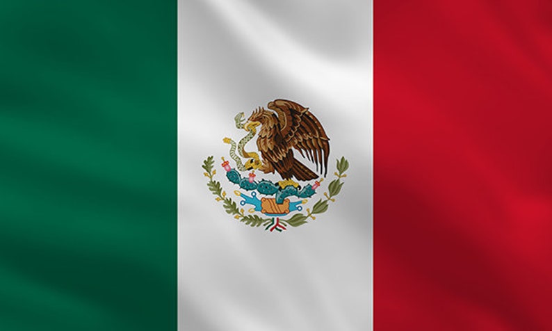 Flag Mexico | Custom Made Personalized Flag | Individual Design | High ...