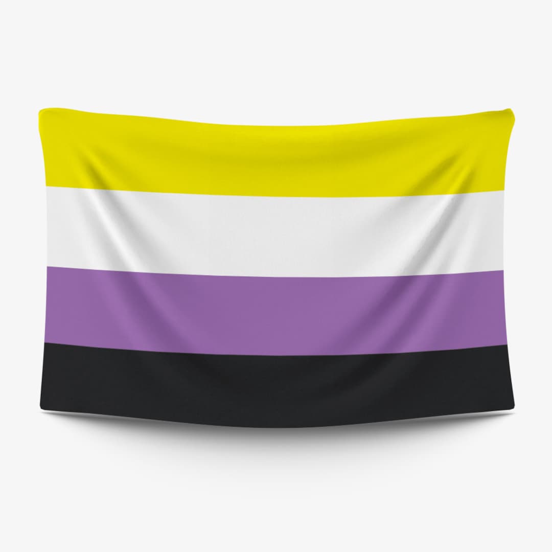 Flag Non-binary| Custom Made Personalized Flag | Individual Design ...