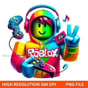 8 Roblox Design Png, High Resolution 300 DPI, Instant Digital Download ...
