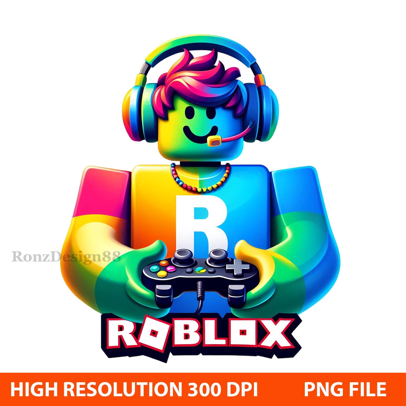 8 Roblox Design Png, High Resolution 300 DPI, Instant Digital Download ...