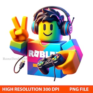 8 Roblox Design Png, High Resolution 300 DPI, Instant Digital Download ...