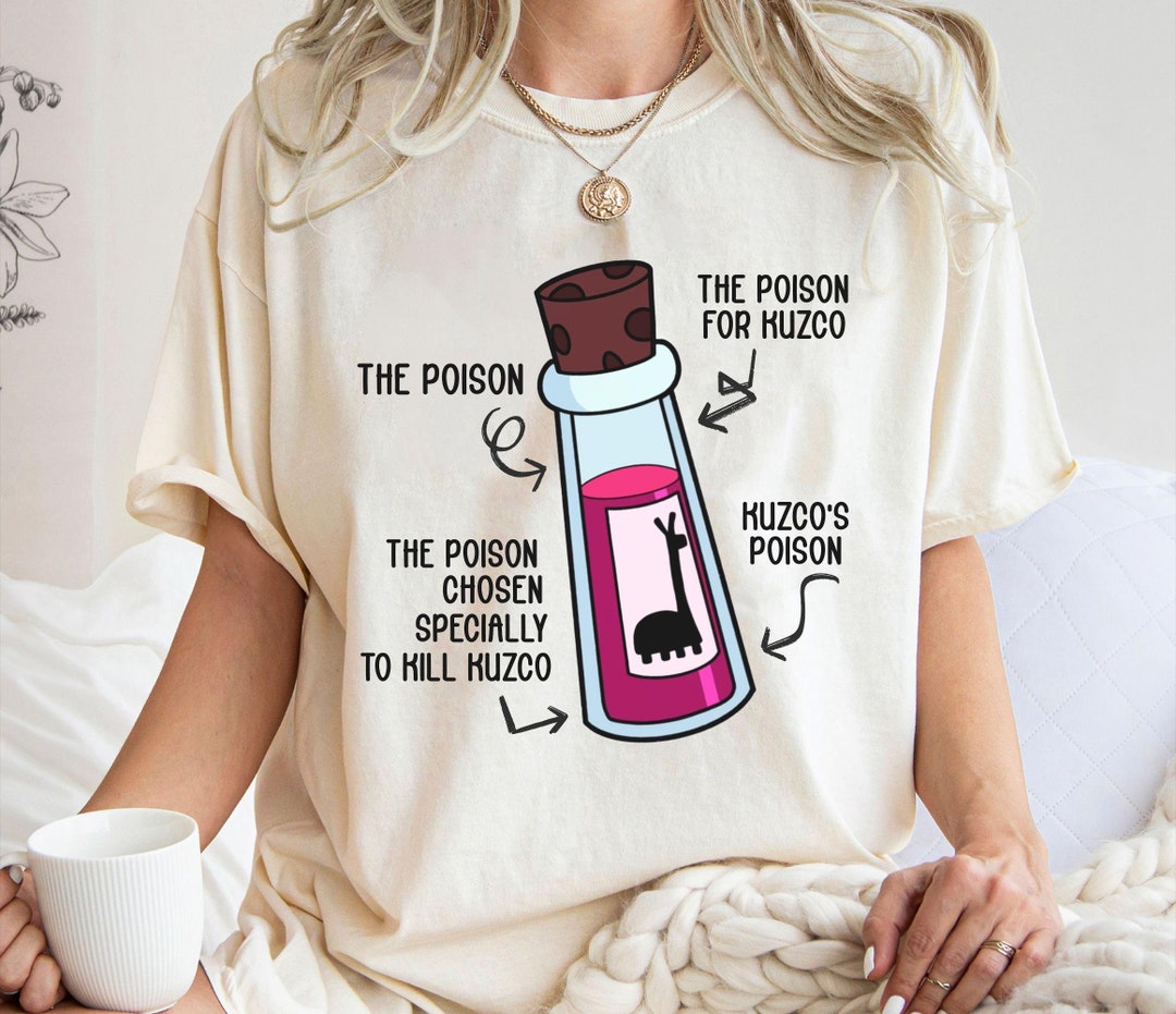 Kuzco's Poison Yzma's Extract of Llama Shirt, the Emperor's New Groove ...