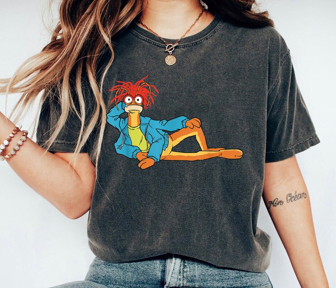Pepé the King Prawn Shirt, the Muppets T-shirt, Sassy Pose Okay Tee ...