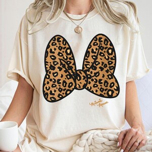 Minnie Mouse Leopard Print Bow Shirt, Mickey and Friends T-shirt, Magic ...