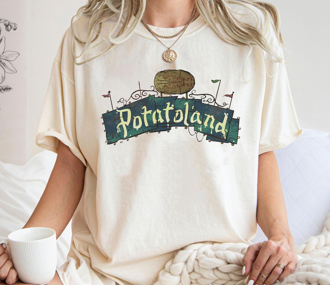 Potatoland Shirt, Mickey Goofy Donald T-shirt, Mickey and Friends Tee ...