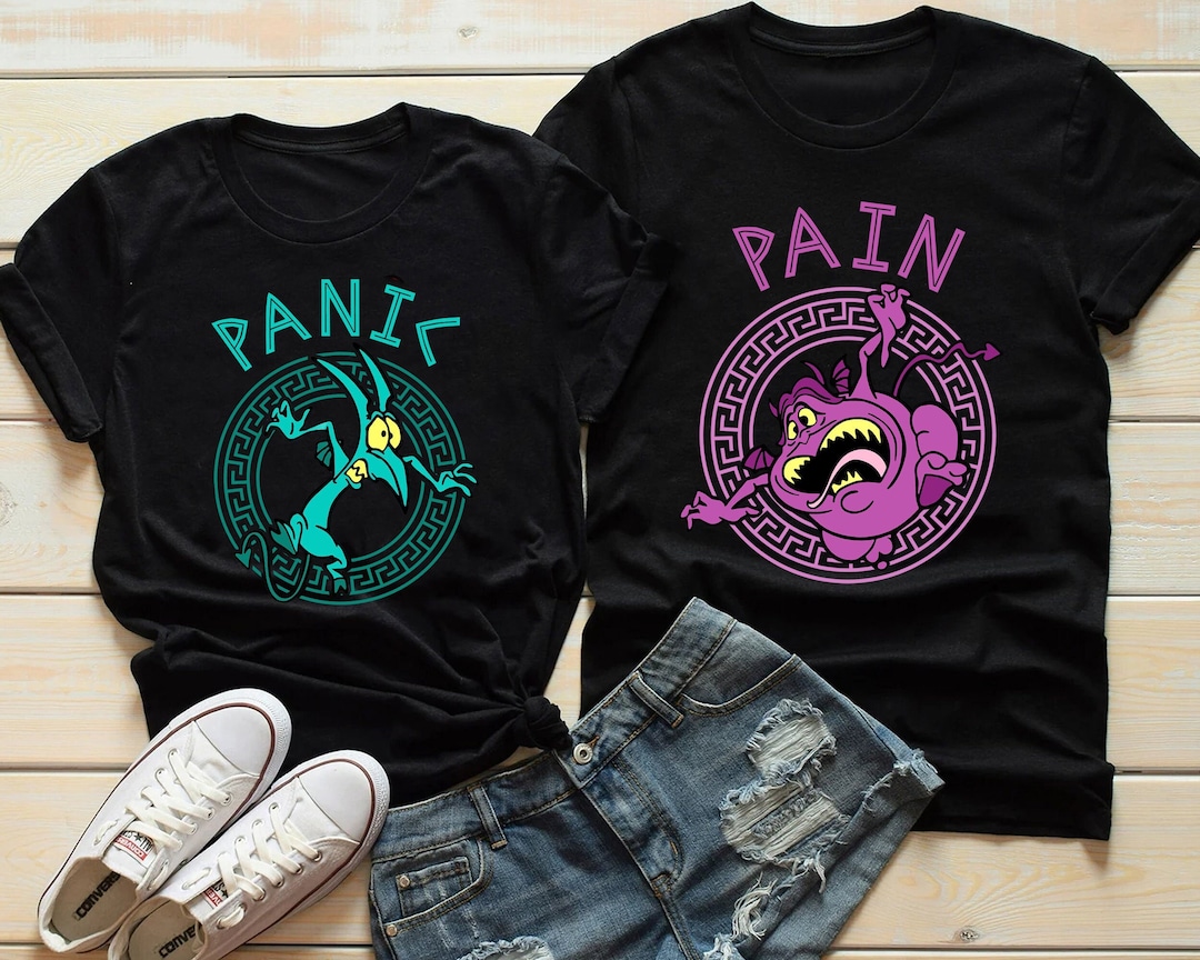 Custom Pain and Panic Shirts, Hercules T-shirt, Double Trouble T-shirts ...