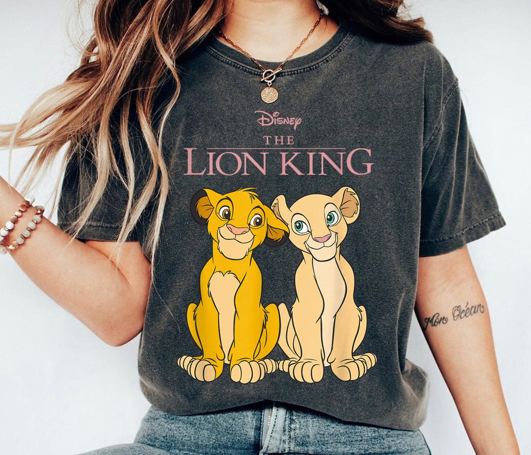 The Lion King Simba and Nala Shirt, Hakuna Matata Shirt, Animal Kingdom ...