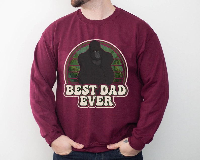 Best Dad Ever Disney Kerchak Tarzan Shirt Father's Day - Etsy