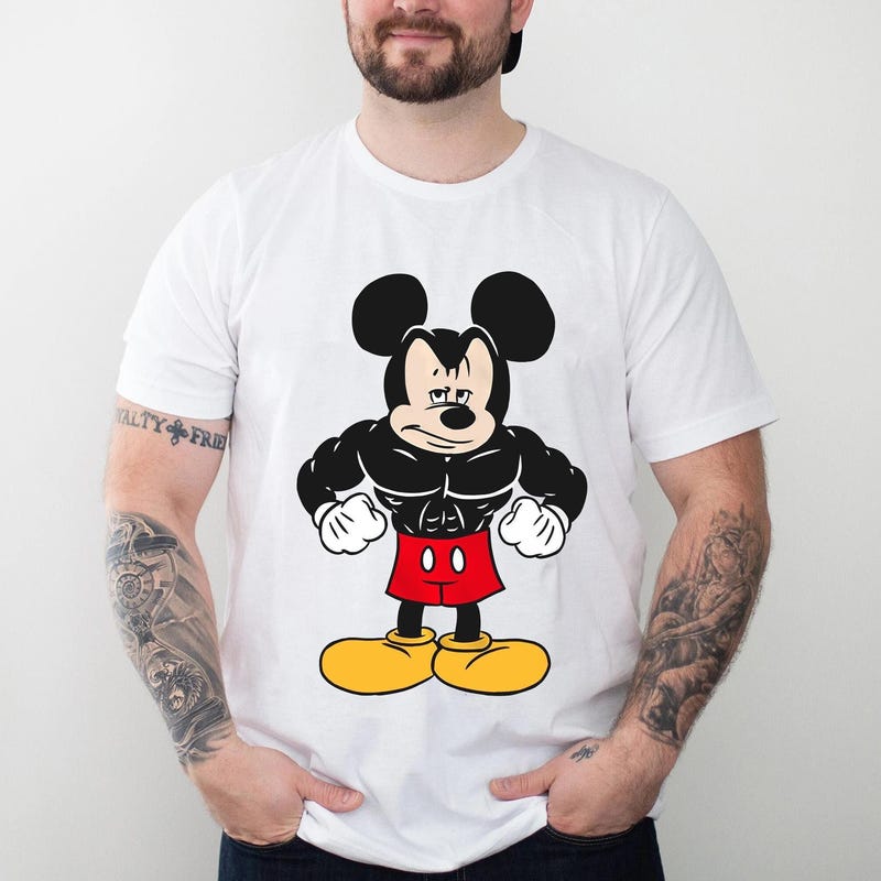 Muscle Mickey - Etsy