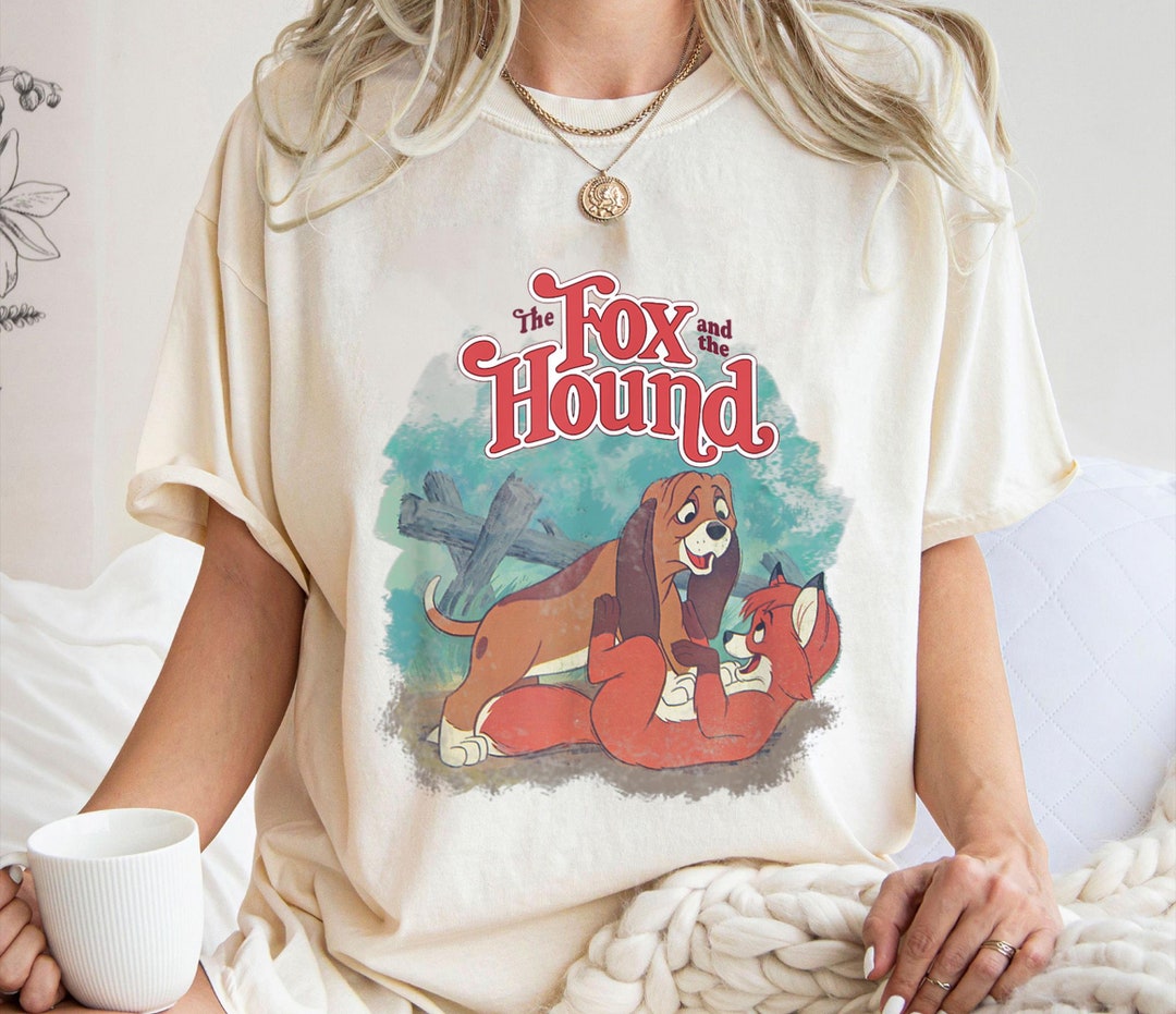 Vintage the Fox and the Hound Classic Poster Shirt, Copper and Tod T ...
