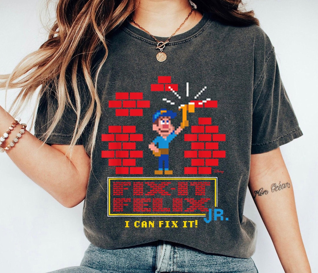 I Can Fix It Felix Shirt, Wreck It Ralph T-shirt, Disney Family ...