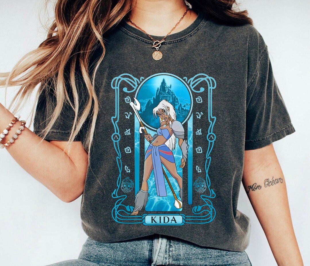 Princess Kida Nouveau Shirt, Atlantis the Lost Empire T-shirt, Magic ...