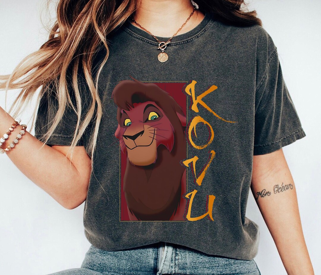 Kovu Shirt, the Lion King T-shirt, Disney Villains Tee, Family Vacation ...