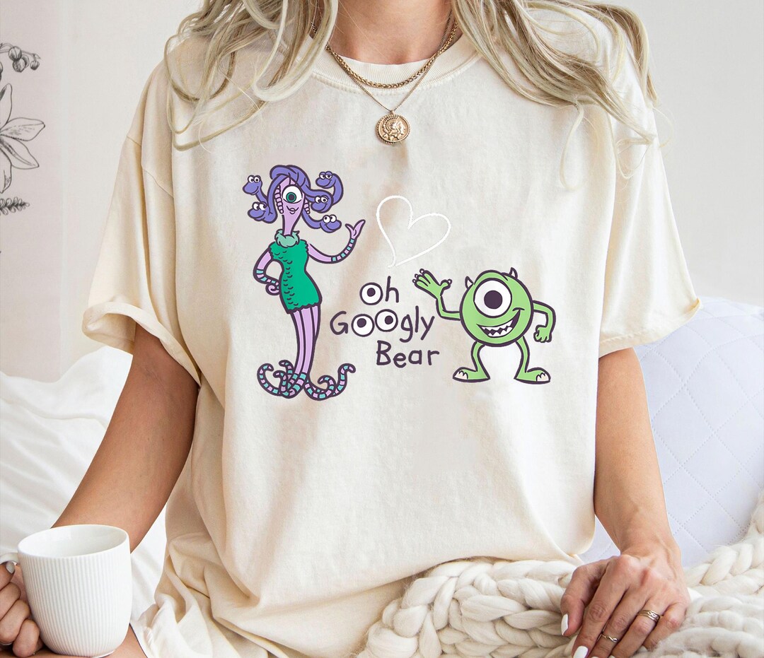 Mike Celia and Googly Bear Shirt, Monsters Inc. T-shirt, Disney Coupe ...
