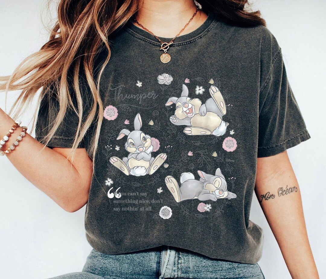 Thumper Poses Shirt, Bambi T-shirt, Animal Kingdom, Disney Family ...