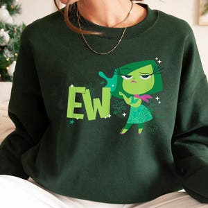 Disgust EW Shirt, Inside Out T-shirt, Emotion Character Tee, Disney ...