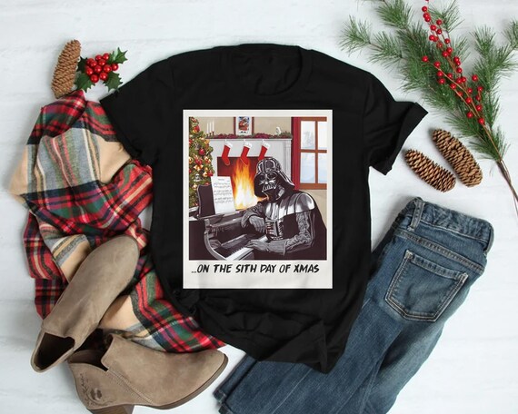 Darth Vader Sith Day of Xmas Holiday Shirt Star Wars T-shirts - Etsy