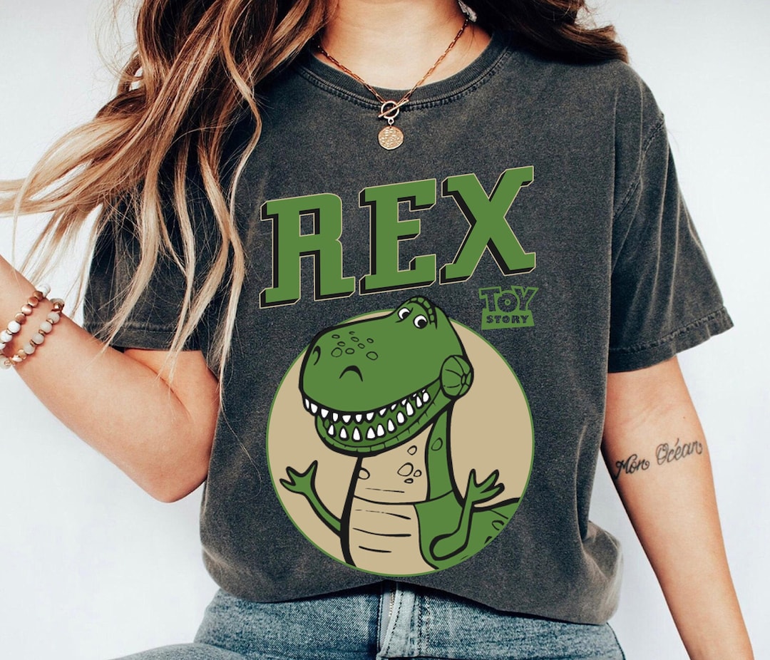 Toy Story REX Shirt, Toy Story Shirt, Rex Dinosaur Shirt, Disney ...