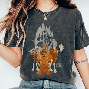 Brother Bear Shirt, Brother Bear Characters T-shirt, Kenai, Koda, Rutt ...