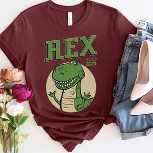 Toy Story REX Shirt, Toy Story Shirt, Rex Dinosaur Shirt, Disney ...