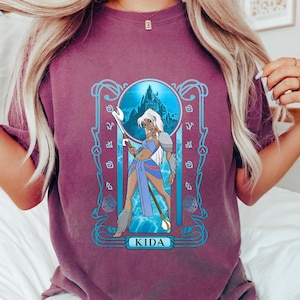 Princess Kida Nouveau Shirt, Atlantis the Lost Empire T-shirt, Magic ...