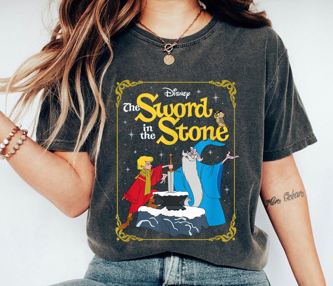 Sword in the Stone Shirt, the Sword and Stone T-shirt, Magic Kingdom ...