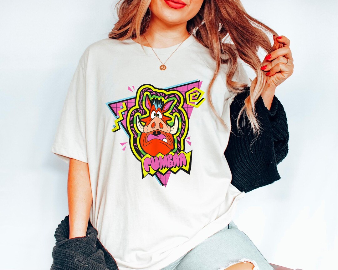Retro Scared Pumba 90's Shirt, the Lion King T-shirt, Disney Family ...