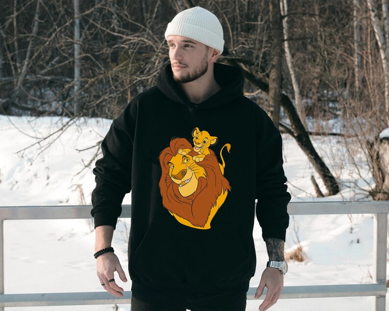 The Lion King Simba and Mufasa Father and Son Shirt, Father's Day Shirt ...