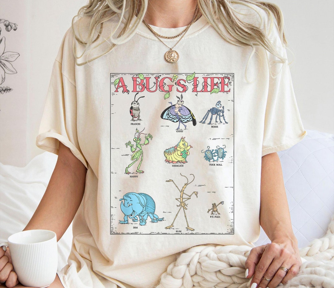 A Bug's Life Shirt, Iconic Circus Bugs Characters Tee, Disney Family ...