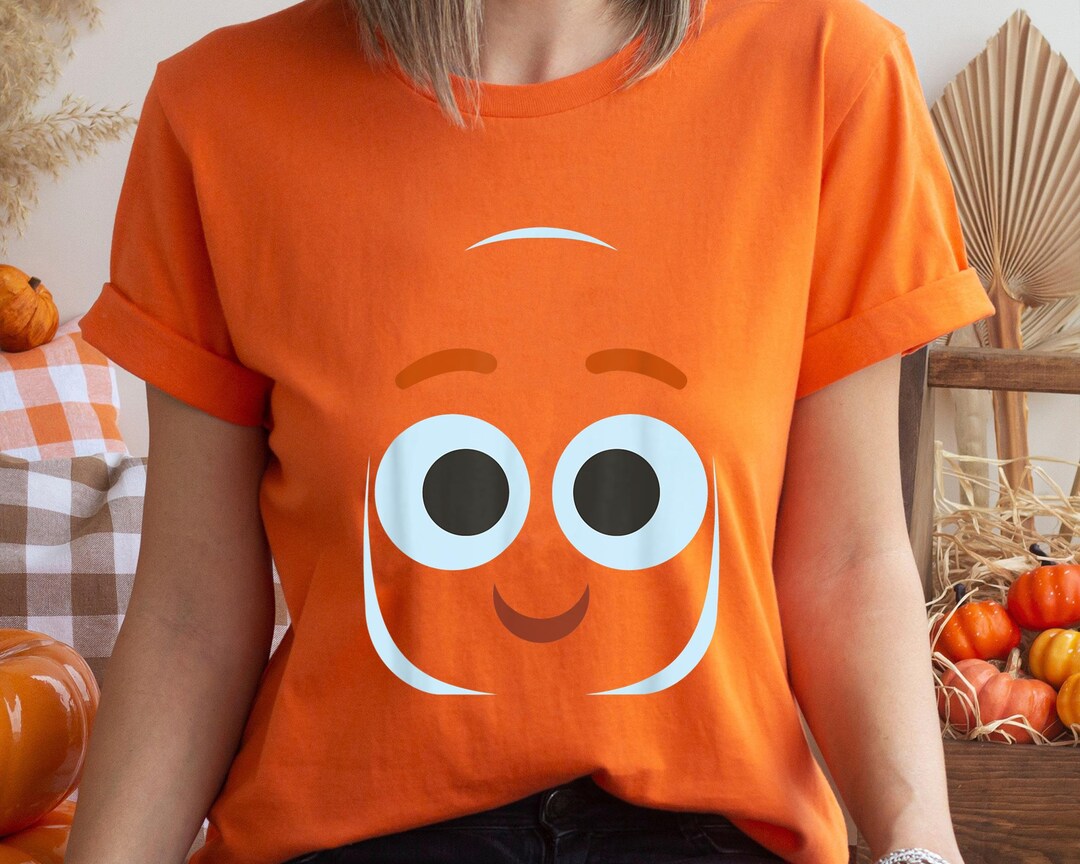 Nemo Orange Costume Shirt, Finding Nemo T-shirt, Halloween Costume Tee ...