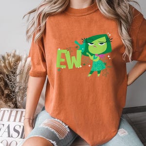 Disgust EW Shirt, Inside Out T-shirt, Emotion Character Tee, Disney ...