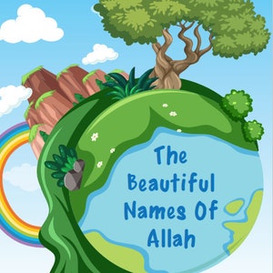 The Beautiful Names of Allah - Etsy