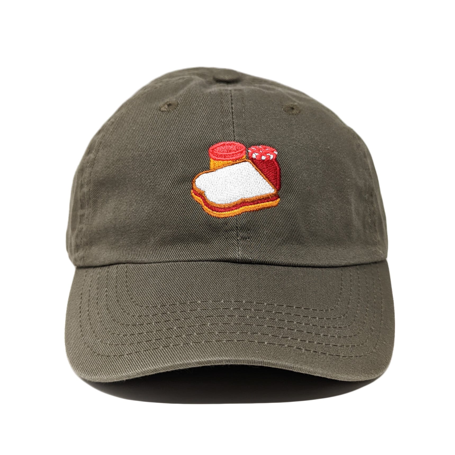Peanut Butter & Jelly Sandwich Embroidered Dad Hat Food Hat Baseball ...