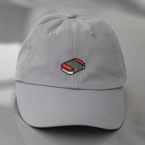 Spam Musubi Embroidered Dad Hat Hawaiian Food Musubi Cap - Etsy
