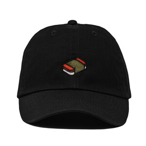 Spam Musubi Embroidered Dad Hat Hawaiian Food Musubi Cap - Etsy