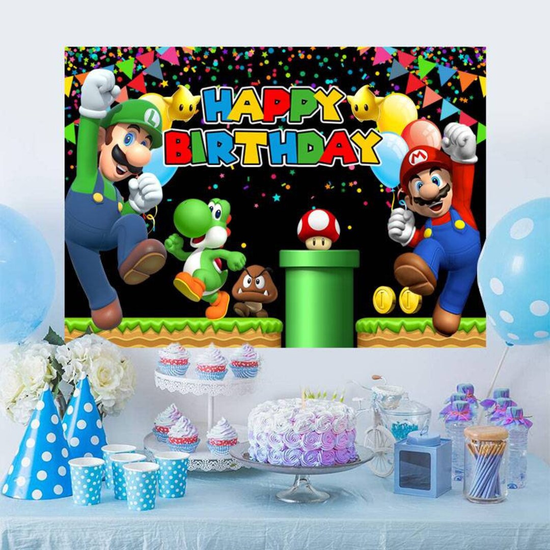 Custom Birthday Backdrop - Etsy