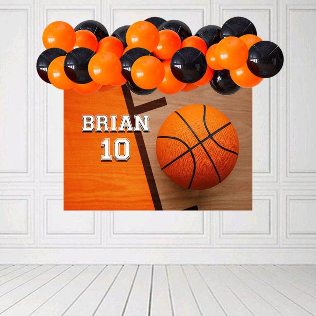 Basketball Sport Theme Birthday Party Decoration Decor Banner - Etsy