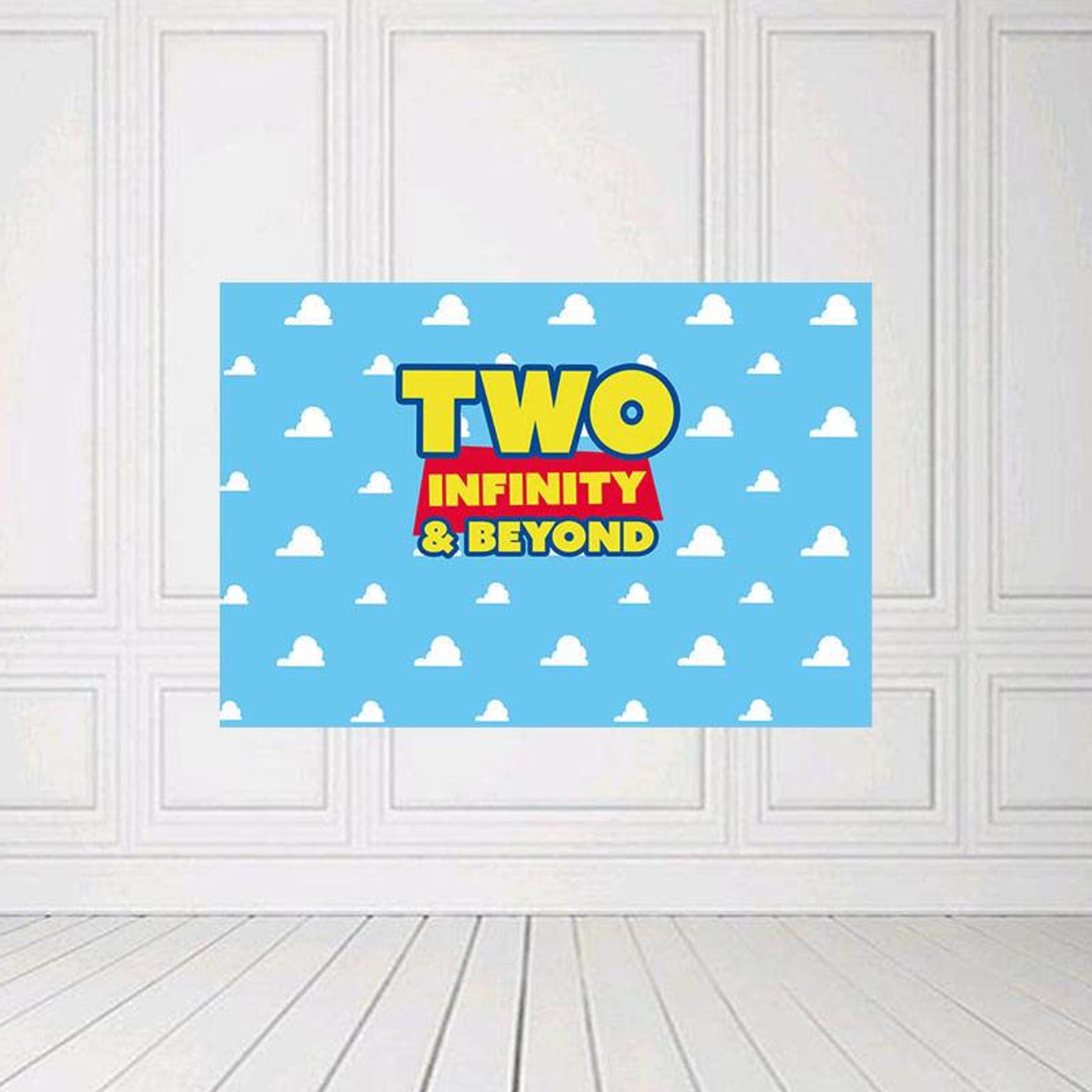 Blue Sky Two Infinity and Beyond Theme Birthday Party Decoration Decor ...