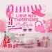 Custom Little Miss Threenager Three Teenager Pink Birthday Backdrop - Etsy