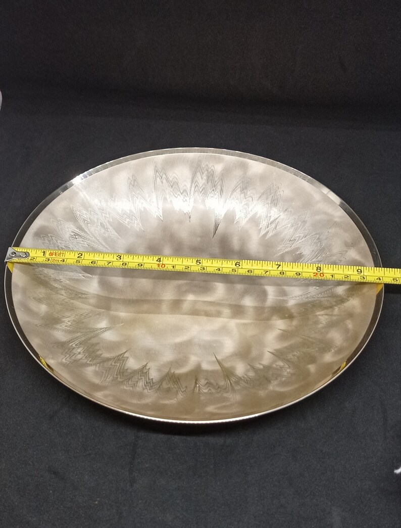 Vintage WMF Ikora Silver Plate Metal Presentation Plate - Etsy
