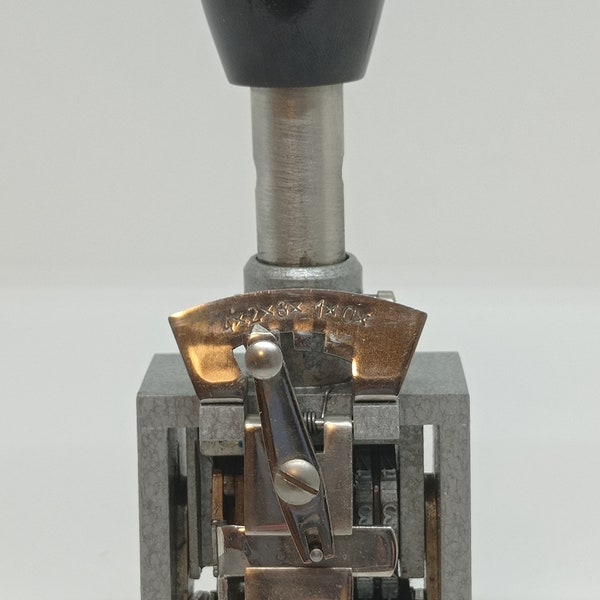 Metal Number Stamps - Etsy