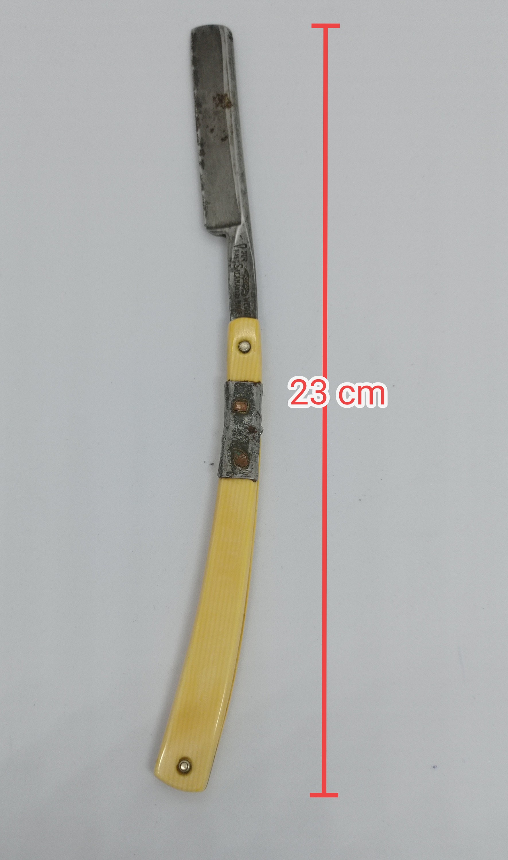 Vintage Salamander Wedge Straight Razor With Ivory Celluloid - Etsy