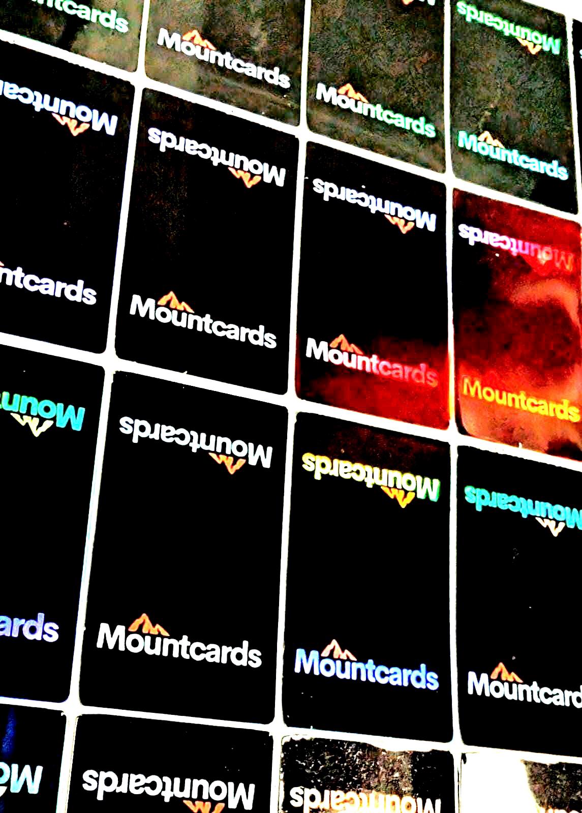 50 Count Holographic 35 Pt One Touch Stickers for Custom Logos ...