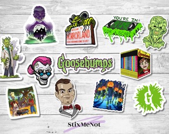 Goosebumps Stickers - Etsy