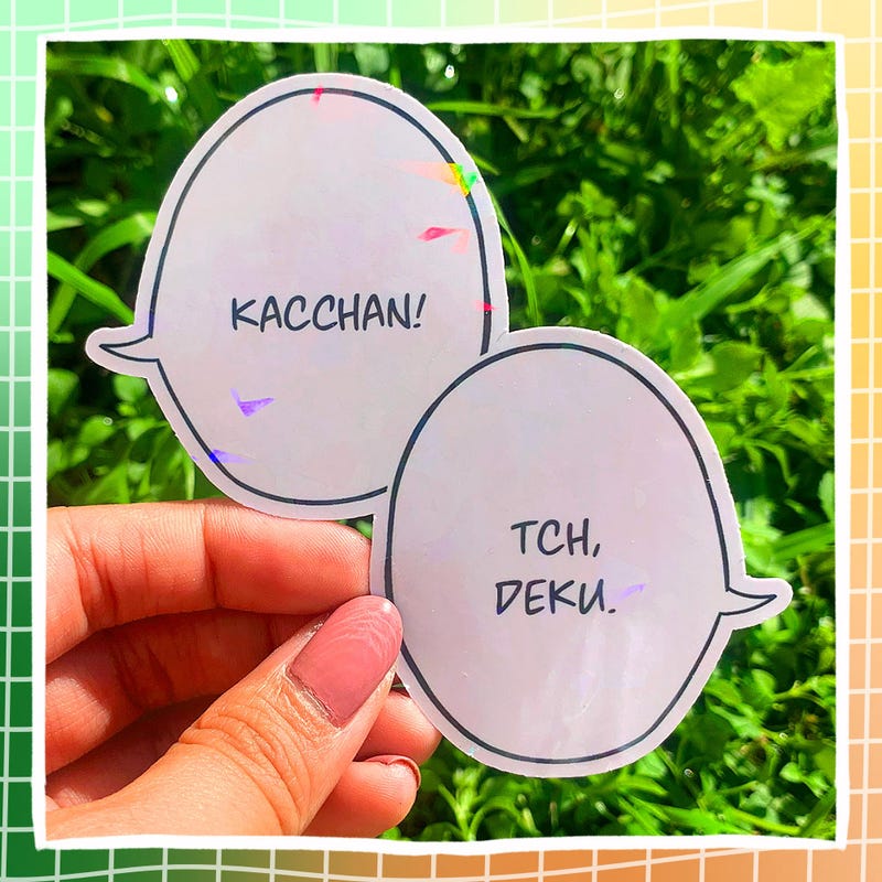 Bakugo Sticker Manga - Etsy